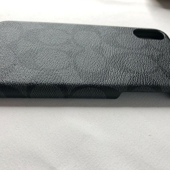 Coach | Accessories | Coach Iphone Xr Case In Signature Canvas Grey ...